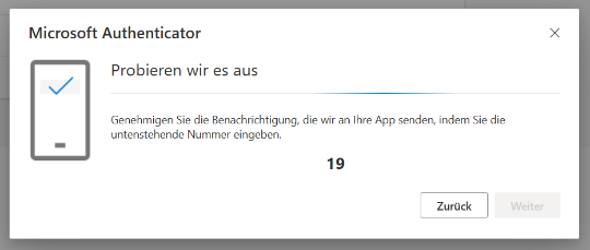 MFA Authenticator App einrichten | MyTHD